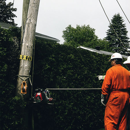 Portable Capstan Rope Winch Canada
